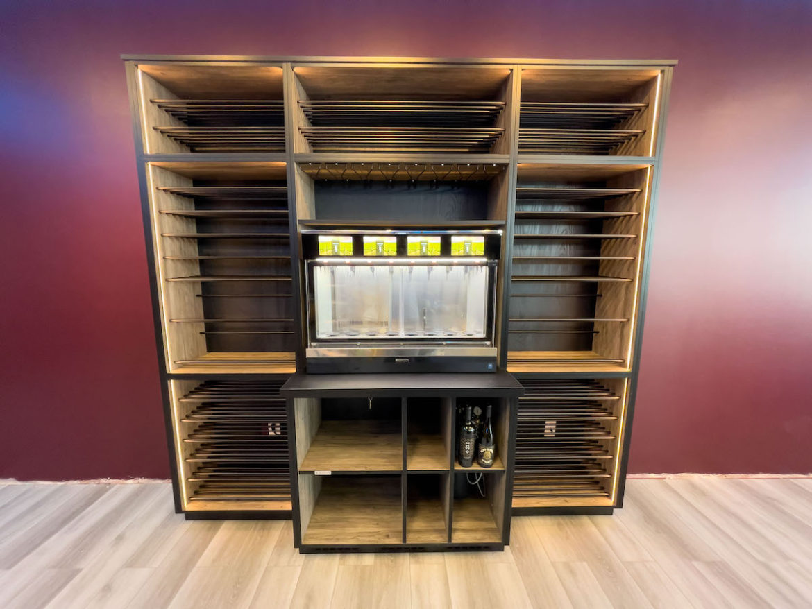 First Enomatic Unica installation at The Decantery - Neodistributing